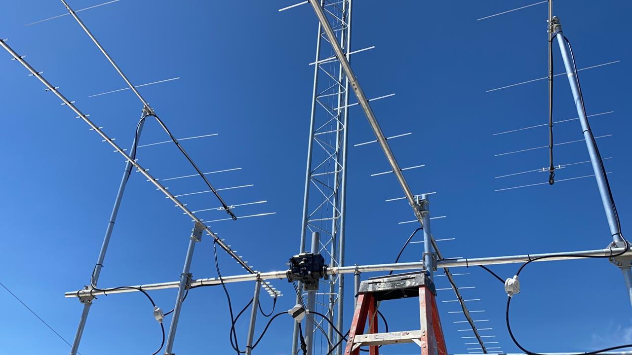 First HI 1.2GHz Tropo QSO | NK4Q - HI8D